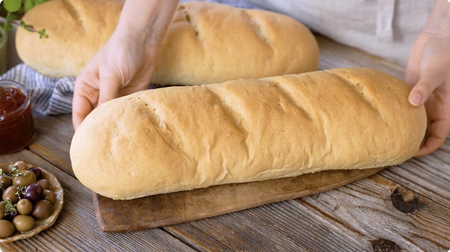 Fluffy Italian Bread Recipe - Alyona’s Cooking