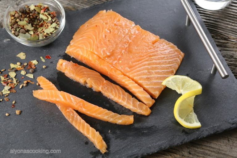 Cured Salmon Recipe (Lox) - Alyona’s Cooking