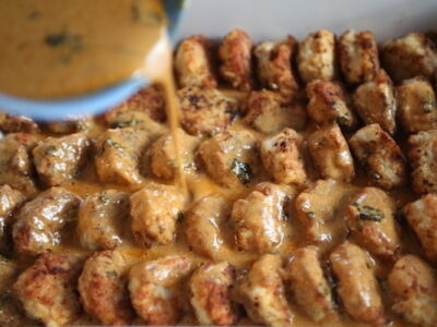 Baked Chicken Meatballs (Tefteli) With Step-by-Step Photos