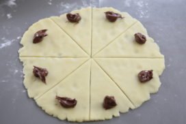 Nutella Rogaliki (Russian Crescent Cookies with Step-by-Step Photos)