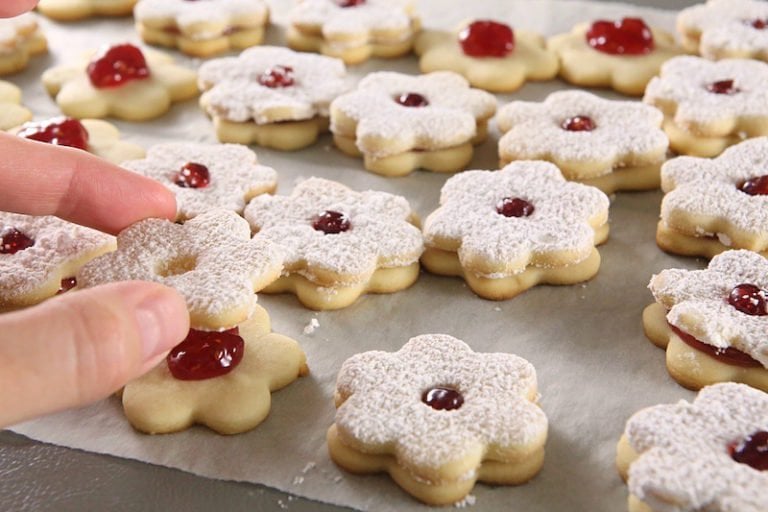 Jam Sandwich Cookies with Step-by-Step Photo Tutorial