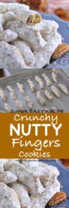 Crunchy Nutty Fingers Cookies