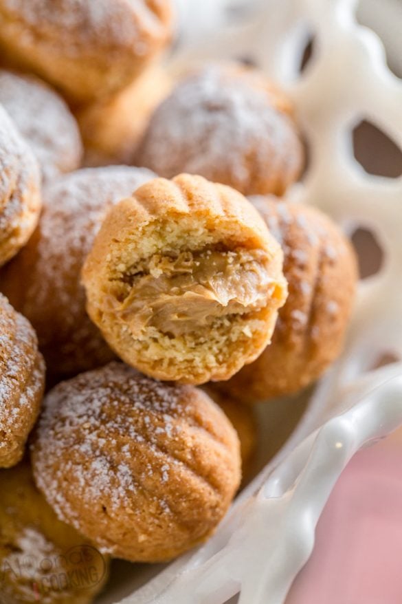 Walnut Cookies Recipe -Oreshki with Dulce de leche Filling