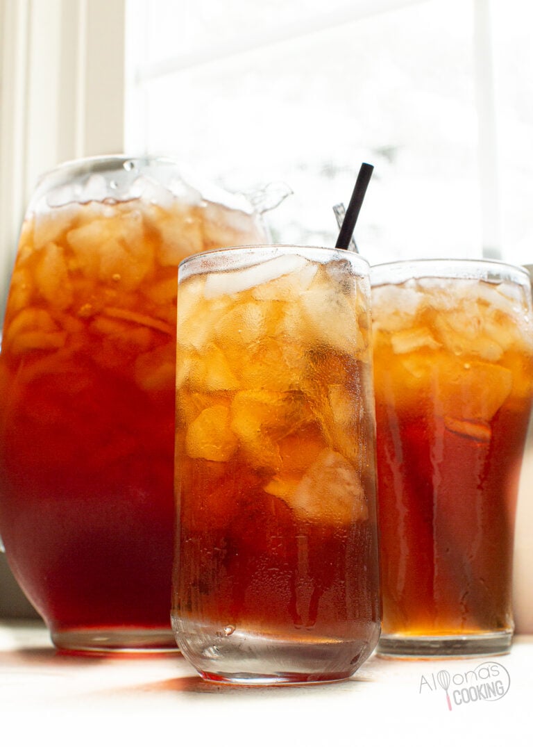 Iced Tea Recipe (Super-Fast) - Alyona’s Cooking