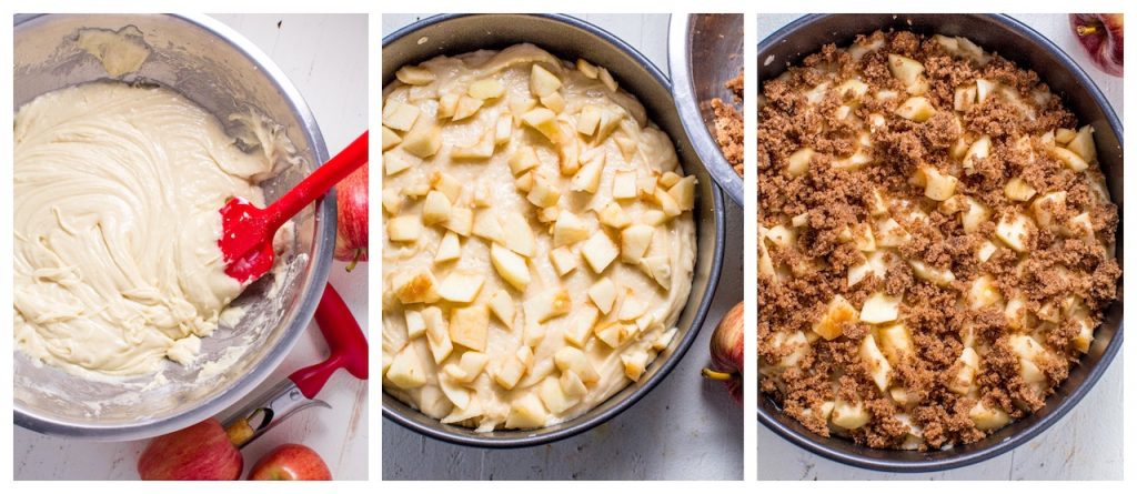 EASY Apple Cake Recipe with a Cinnamon Sugar Crust