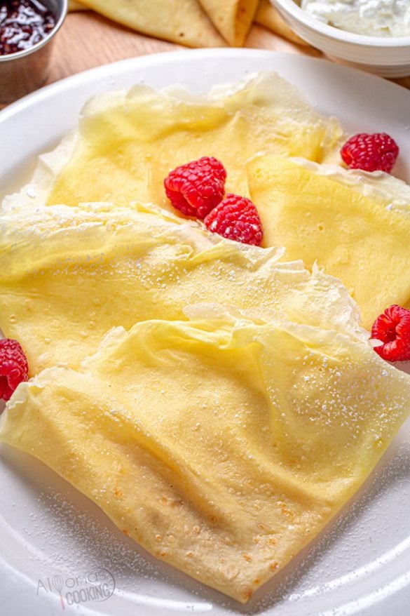 Easy Fail-Proof Crepes Recipe with Step-By-Step Photos