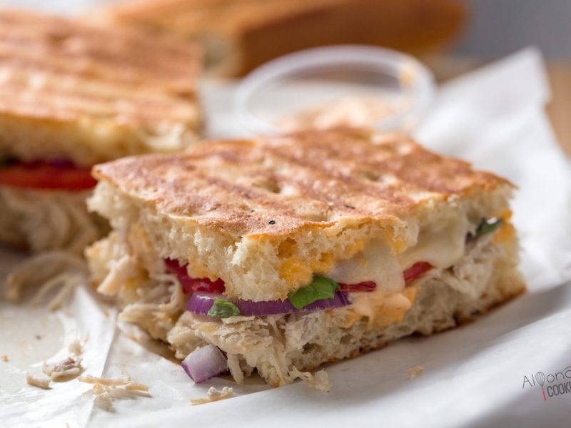 Panera's Frontega Chicken Panini Recipe with Homemade Chiptole Mayo