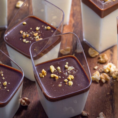 Birds Milk Recipe with a Chocolate Ganache