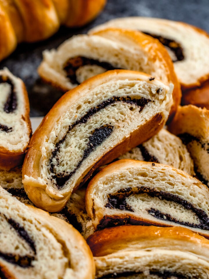 Ukrainian Poppy Seed Cake with Nuts and Raisins (Tort Ckazka) - Alyona ...