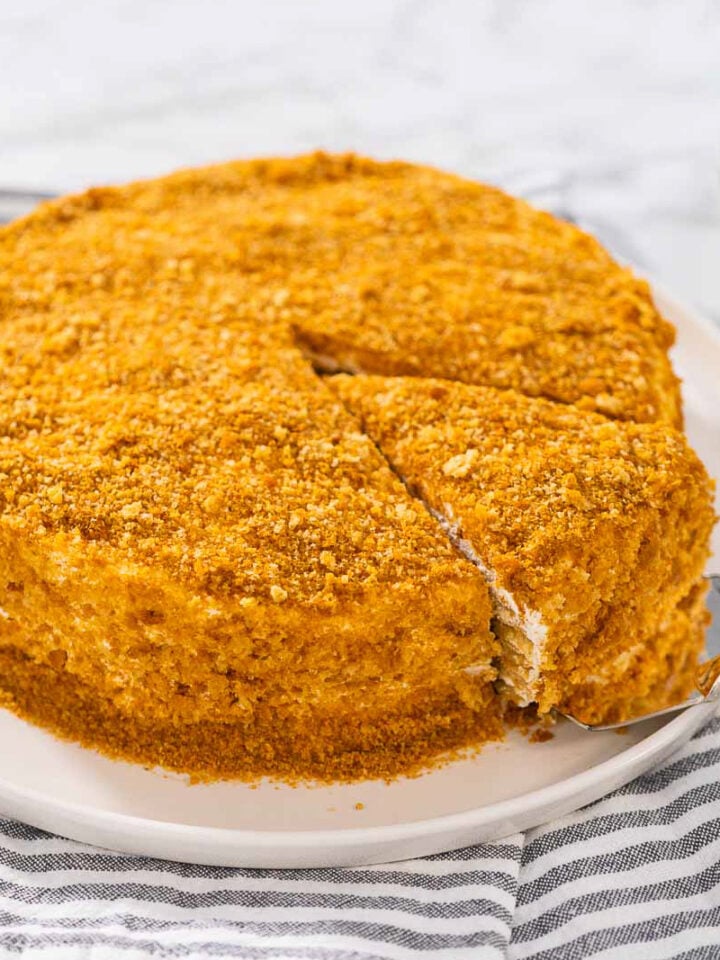 EASY Spartak Cake Recipe - Alyona’s Cooking