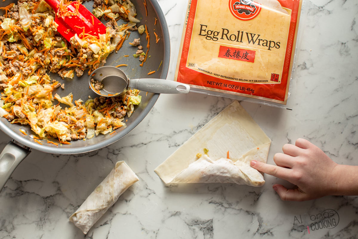 Egg Roll Recipe (Authentic Chinese Takeout Copycat) - Alyona’s Cooking