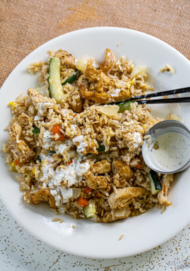 Hibachi Teriyaki Chicken Fried Rice Recipe - Alyona’s Cooking