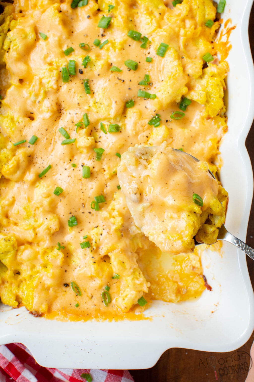 Breakfast Casserole with Cheese Sauce - Alyona’s Cooking