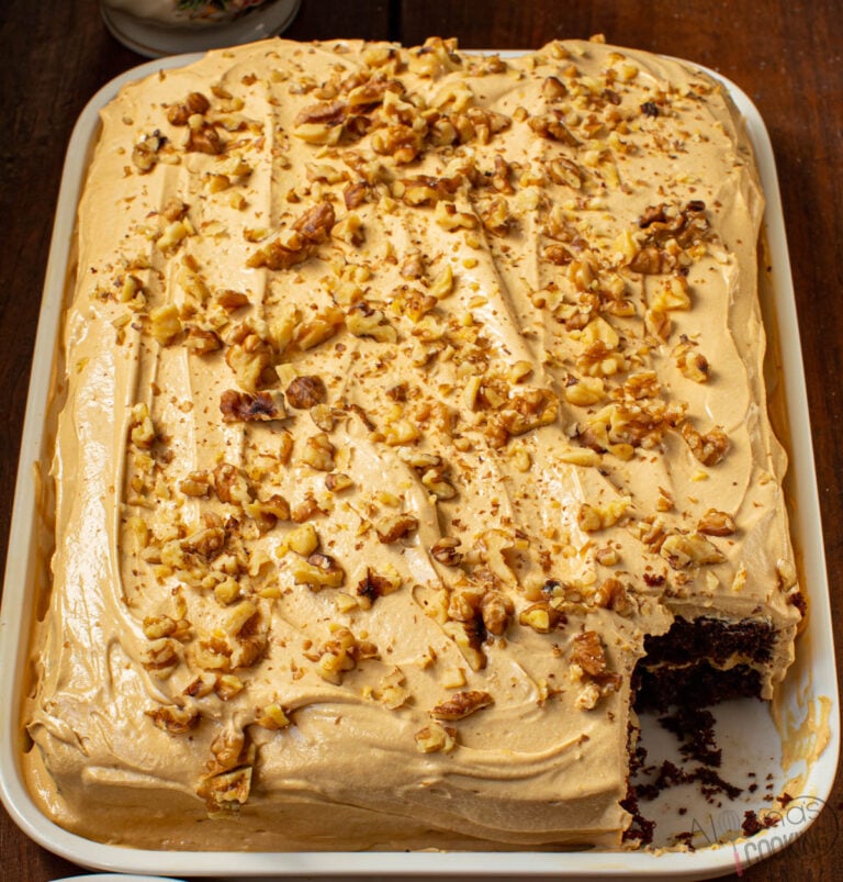 Chocolate Dulce De Leche Cake (Golden Key Cake) - Alyona’s Cooking