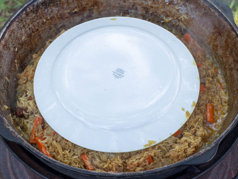 How To Make Uzbek Plov in Kazan (Outdoor Cooking) - Alyona’s Cooking