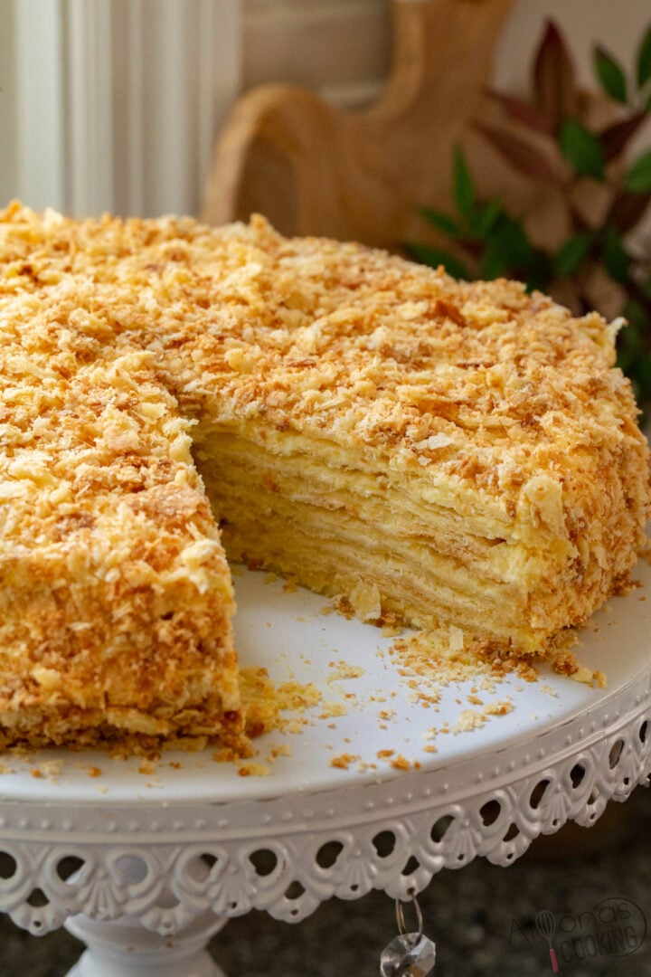 EASY Simple From Scratch Napoleon Cake Recipe From Scratch - Alyona’s ...