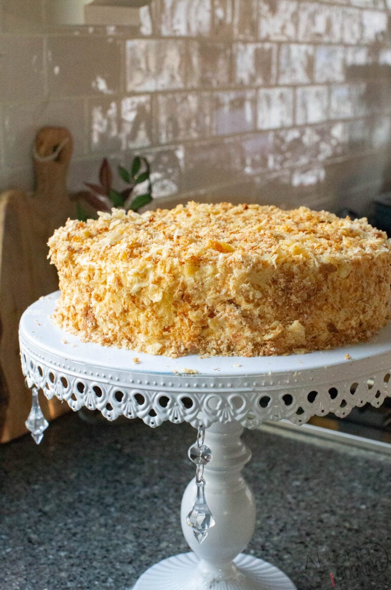 EASY Simple From Scratch Napoleon Cake Recipe From Scratch - Alyona’s ...