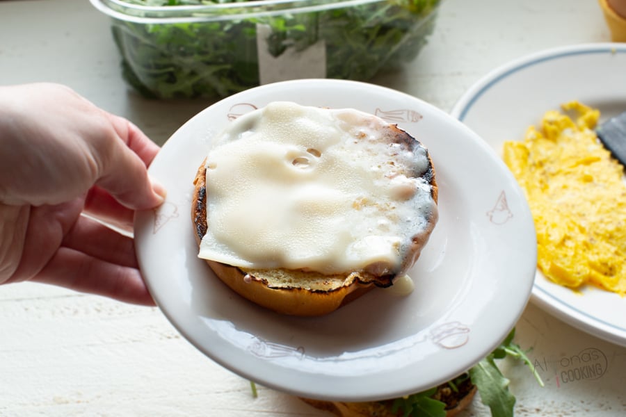 Bistro-style Copycat Steadfast Coffee Egg Sandwich - Alyona’s Cooking