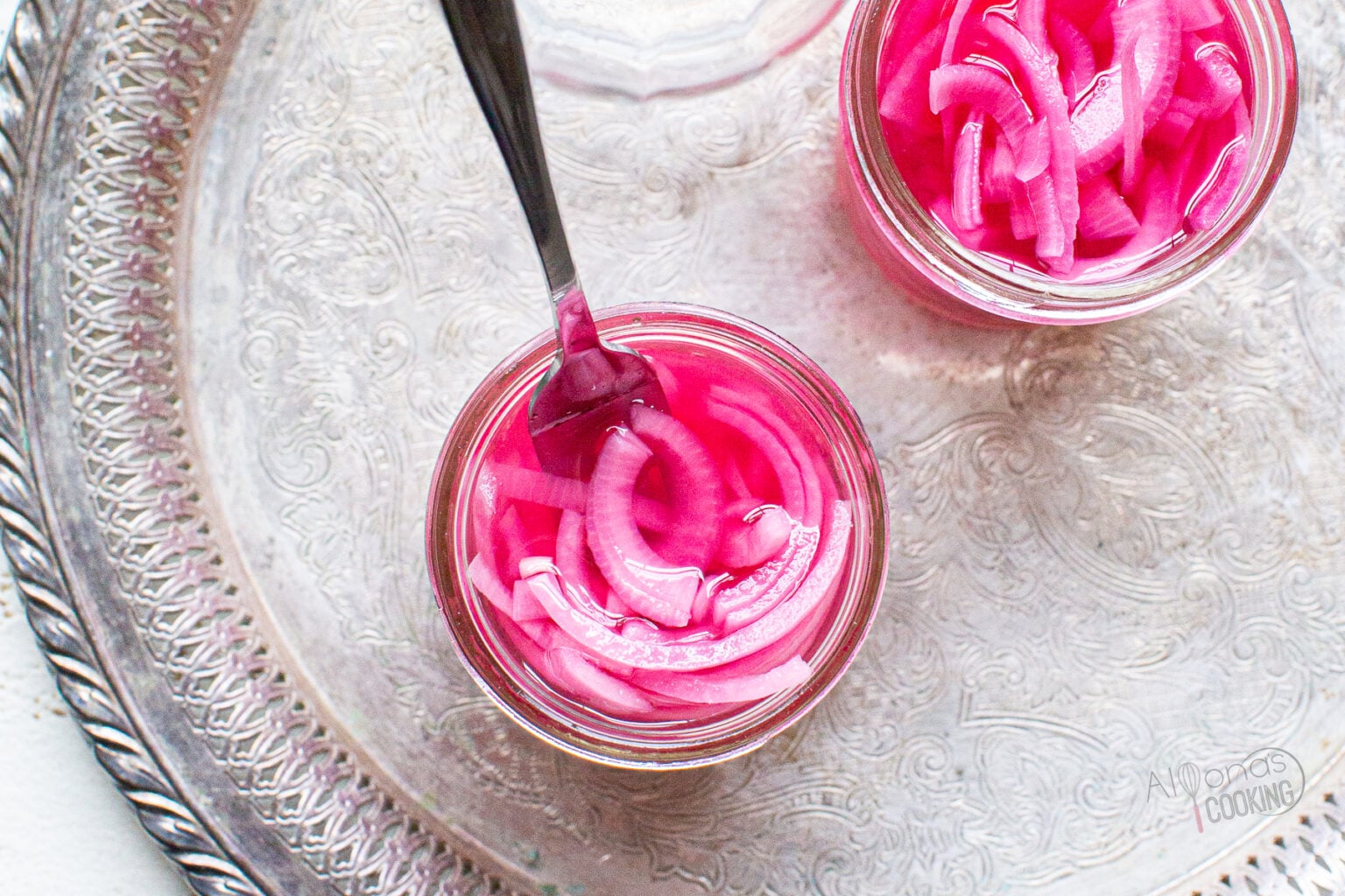 How To Make Quick Pickled Red Onions - Alyona’s Cooking