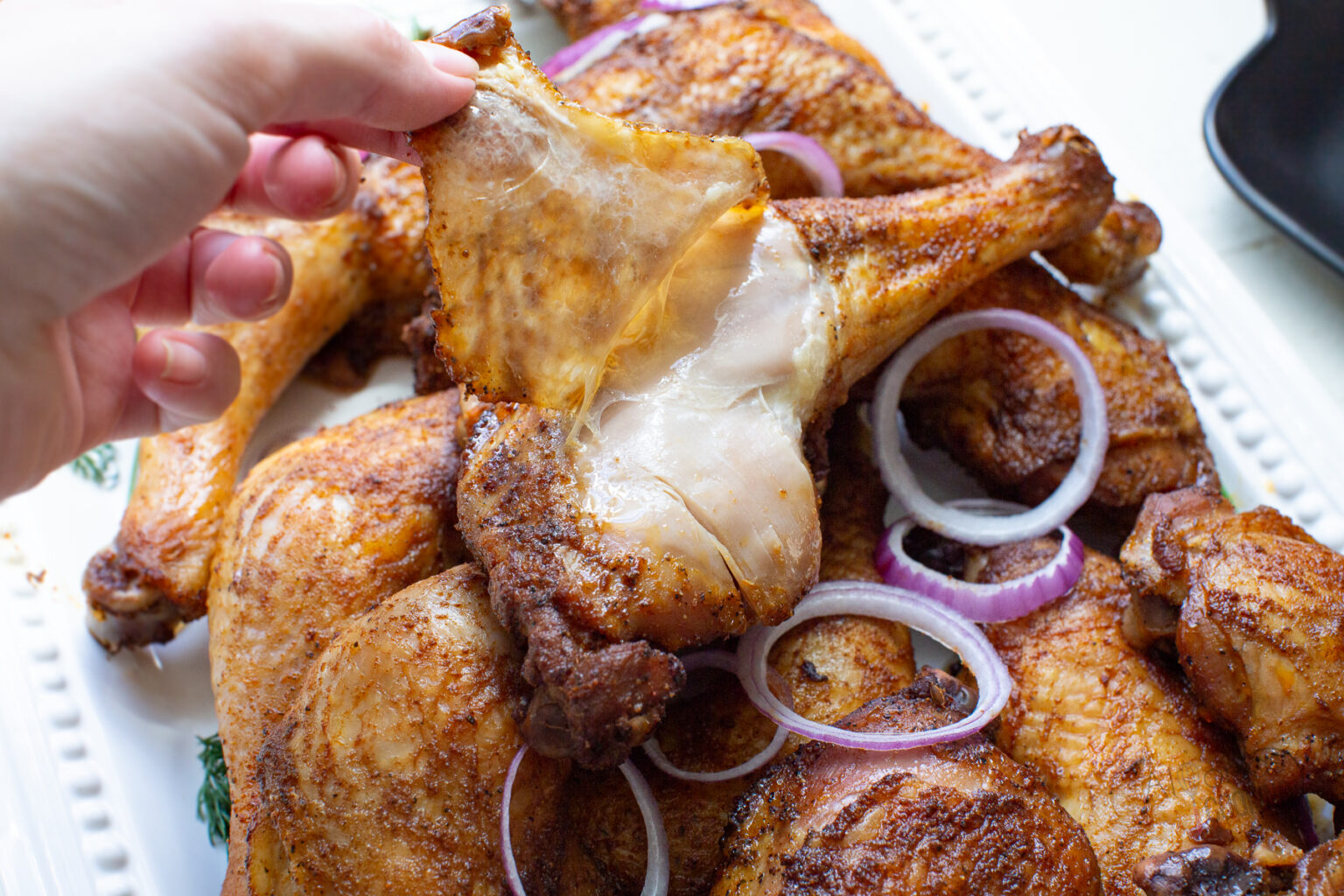 Easy Juicy Baked Chicken Leg Quarters - Alyona’s Cooking
