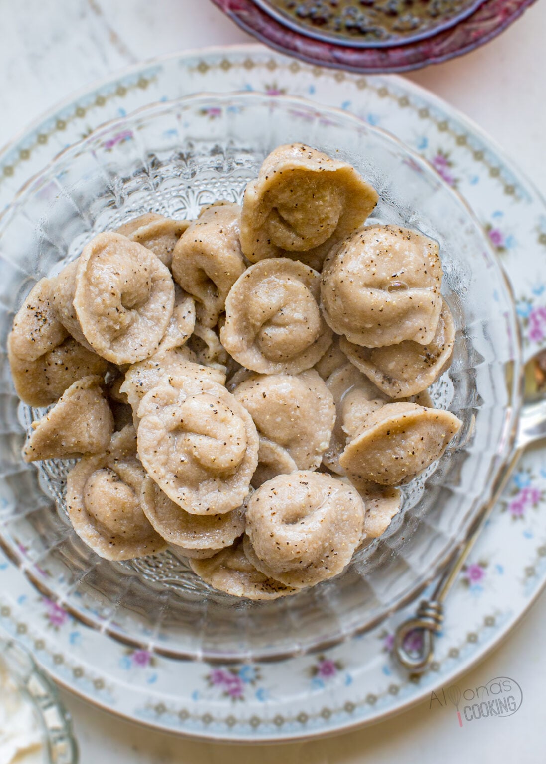 Classic Whole Wheat Pelmeni Dumplings with Chicken - Alyona’s Cooking