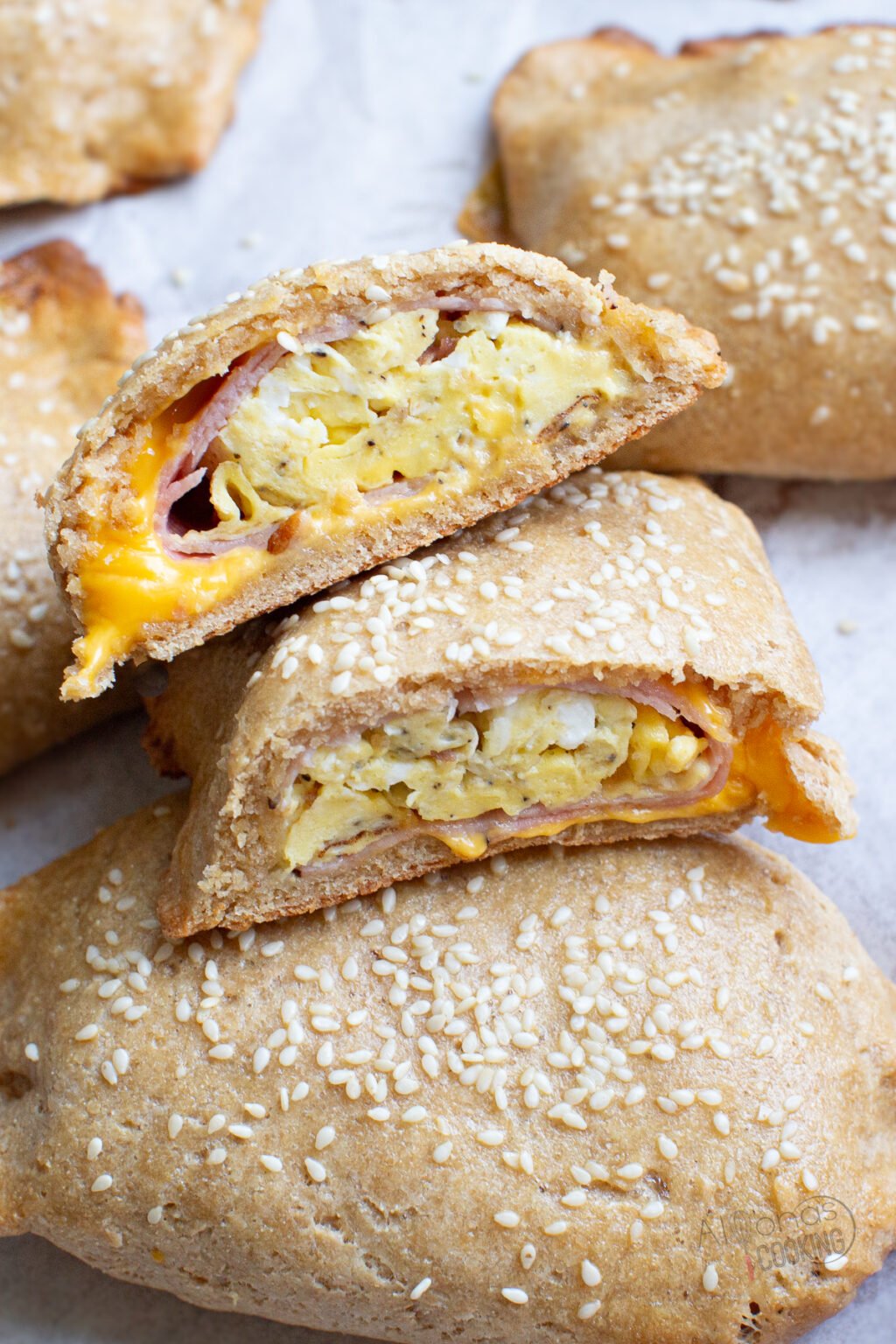 Breakfast Hot Pockets with Freshly Milled Flour - Alyona’s Cooking
