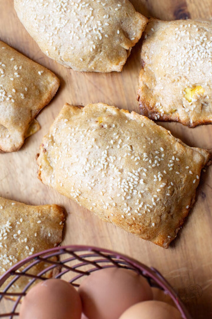 Breakfast Hot Pockets with Freshly Milled Flour - Alyona’s Cooking
