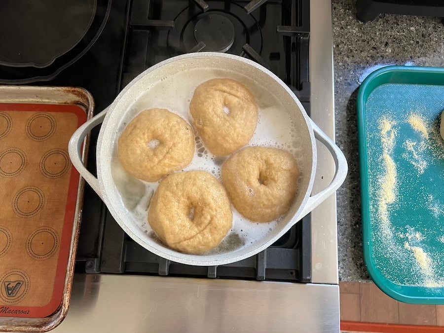 Whole Wheat Sourdough Bagels with Freshly Milled Flour (with Freshly ...