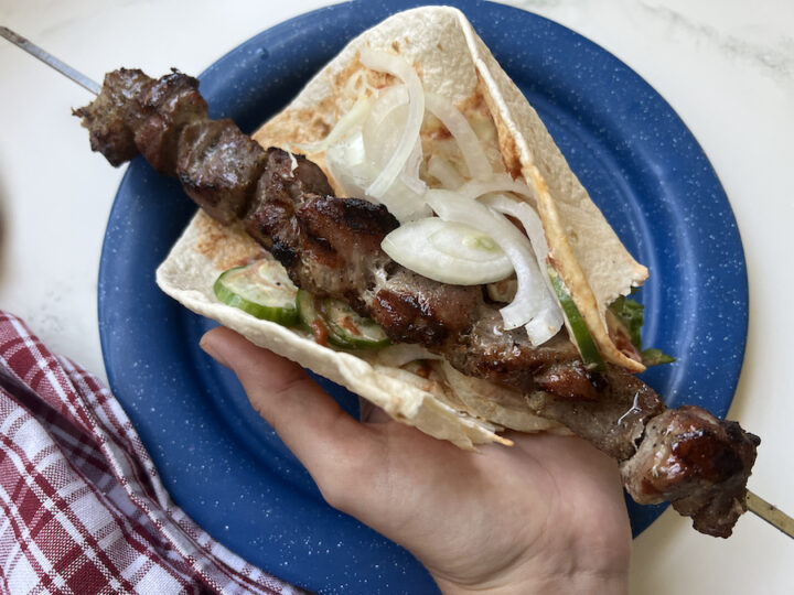 Pork Shashlik (Shish Kebab Recipe) - Alyona’s Cooking
