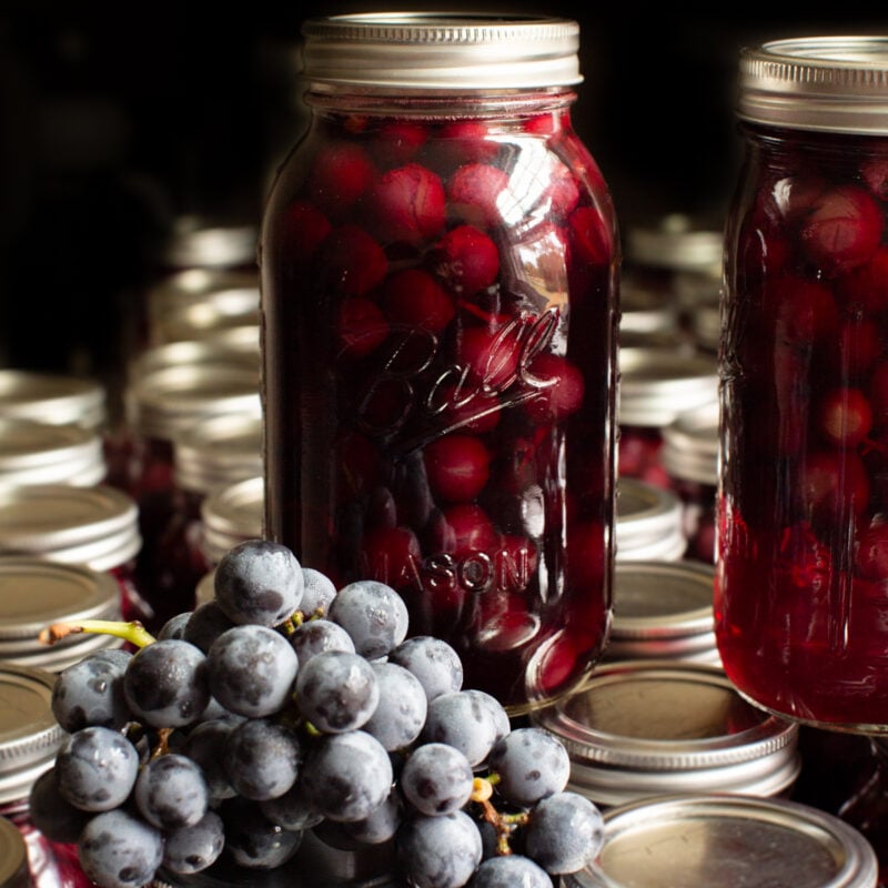 Canning Grape Juice - Alyona’s Cooking