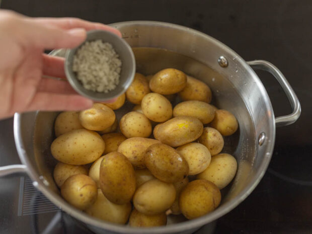 Simple Boiled Potatoes Recipe with Dill with Dill - Alyona’s Cooking