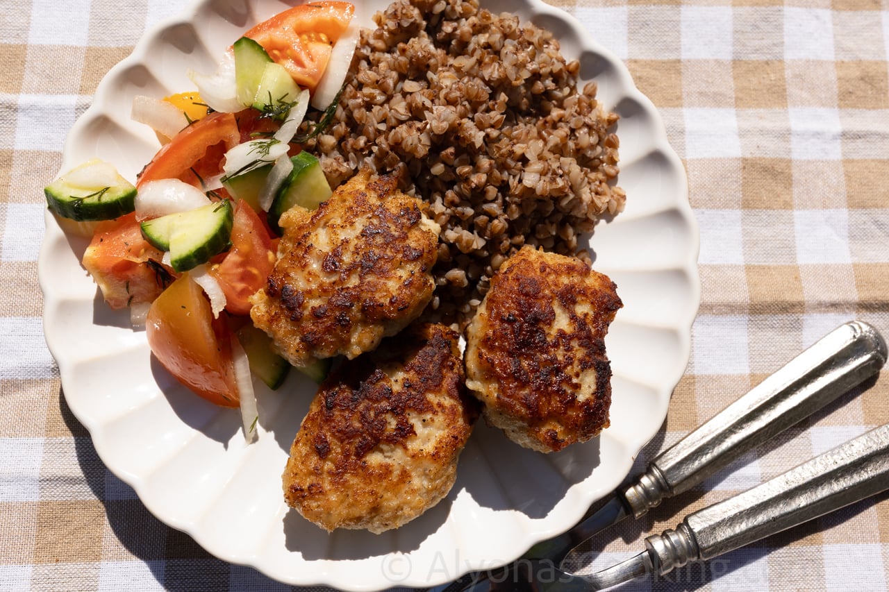 Ukrainian Chicken Kotleti (Cutlets) - Alyona’s Cooking